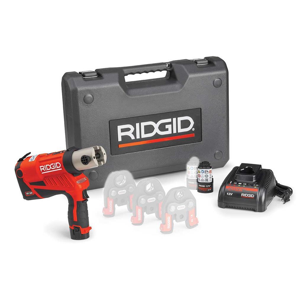 RP240 baterijsko stiskalno orodje, 24 kN; brez čeljusti - Torna